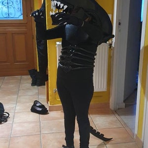 Xenomorph Alien Hood and Jaw Templates for EVA Foam Crafting - Etsy