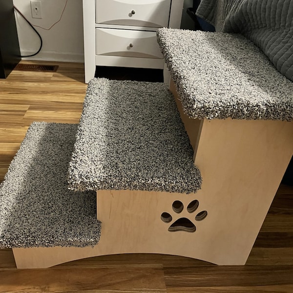 EXTRA DEEP 26 Inch With Platform Pet Steps for Large Dogs Modern Pet ...