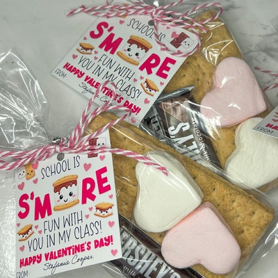 PRINTABLE School is S'MORE Fun With You in My Class Happy Valentine's ...
