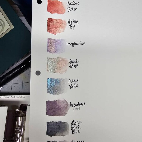 Make Your Own Shimmer Watercolor Palette. Custom Palette. Handmade ...