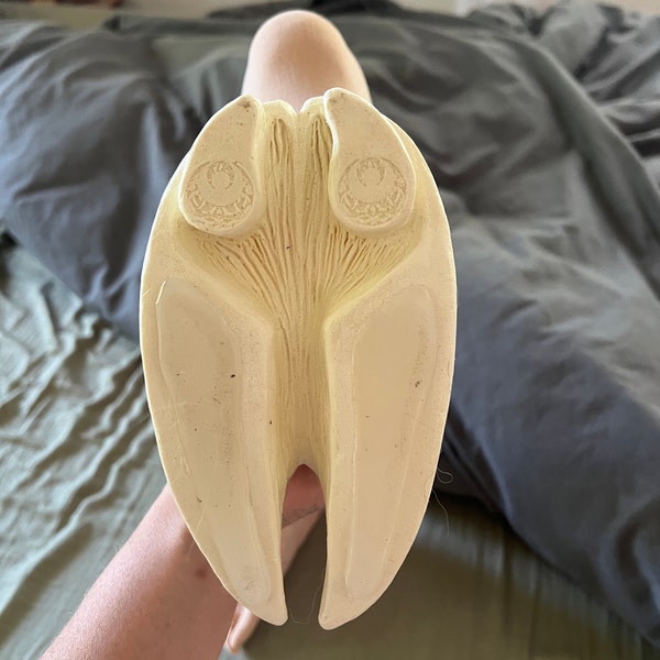 IVORY Creature Feet Unisex CLOVEN Hoof Shoes With Thigh High Leggings ...