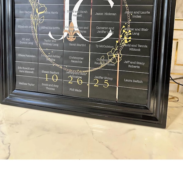 Magnetic Photo Seating Chart - Etsy