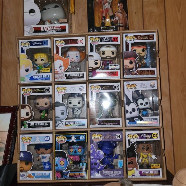 Mk Kubbies Slim-7 Funko Pop Display Shelf THREE PACK! - Etsy