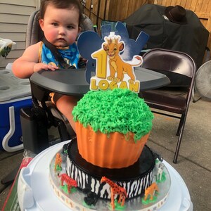 My Little Pony Cake Candle Personalized Birthday Candle Wax | Etsy