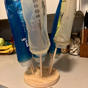 Handmade Hardwood Revolving Tie/necklace/mask Rack Space - Etsy