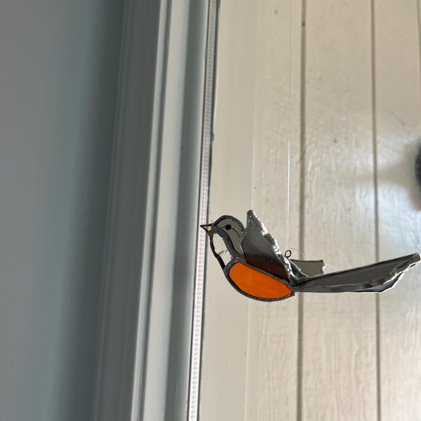 Bluegill Sunfish Stained Glass Suncatcher - Etsy