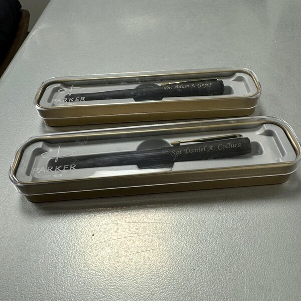 Engraved Luxury Parker Pen Set, Custom Fancy Pen, Luxury Pens for ...