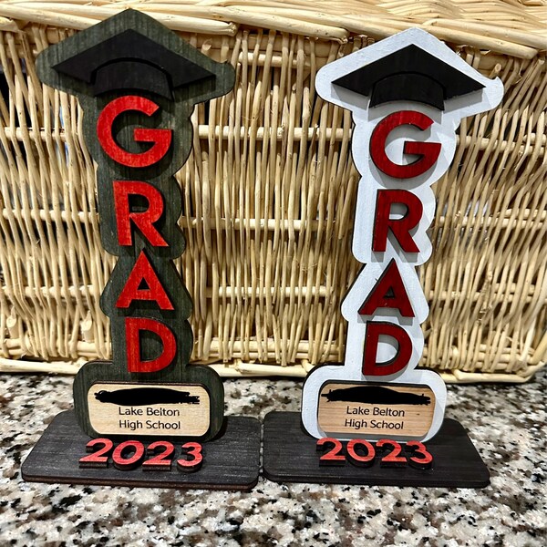 Graduation Tassel Holder Laser Cut File, Laser-ready, Graduation Gift ...