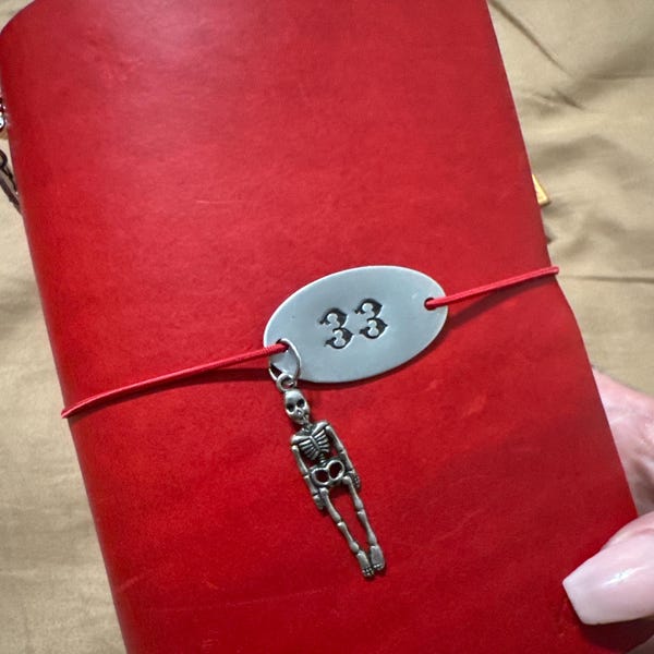 Custom Hand Punched Round Brass Tag - Hand Stamped Key Tag - Hand Made ...