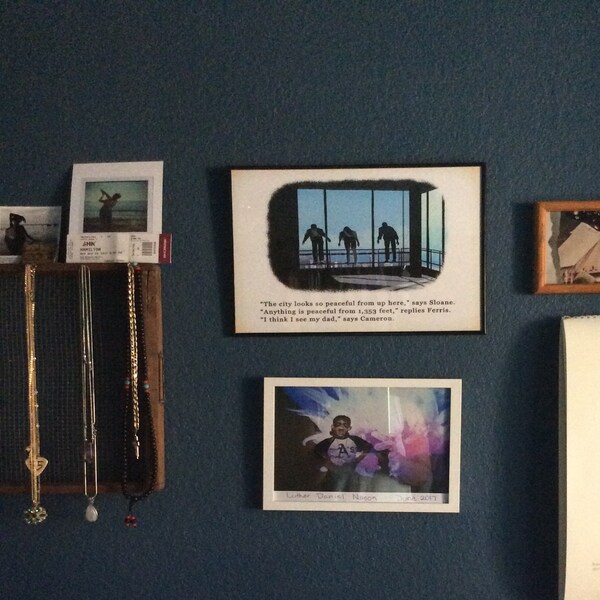 Ferris, Sloane & Cameron Sears Tower Illustration / Ferris Bueller's ...