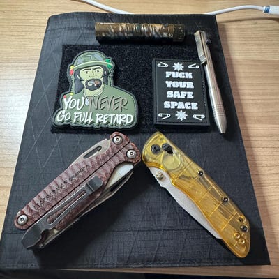 Limited Edition PVC Patch Tactical Morale Patch Velcro Patch I SAW THAT ...