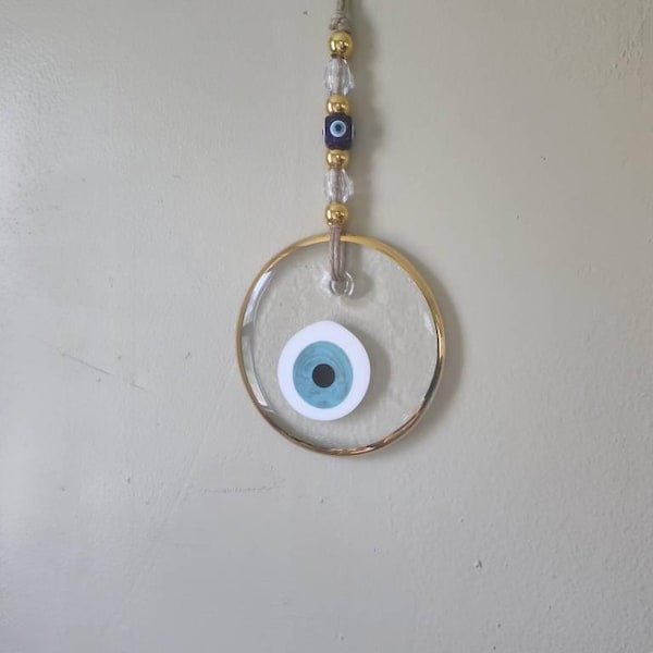 100 Evil Eye Favors,rear View Mirror Charm,bag Charms,evil Eye Wall ...