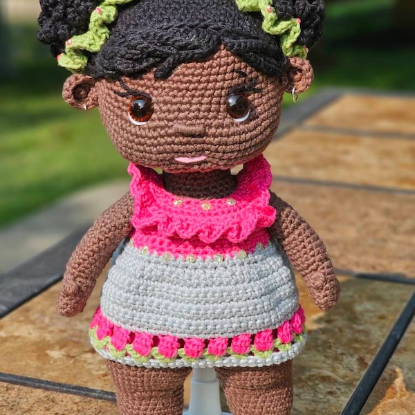 Сrochet Pattern In English Liza Doll Etsy