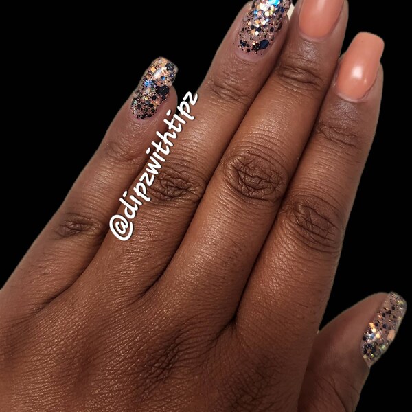 Kirsten's Trio- Sugar Fix Glitter Dip Powder, Nail Dip Powder, Sweet ...