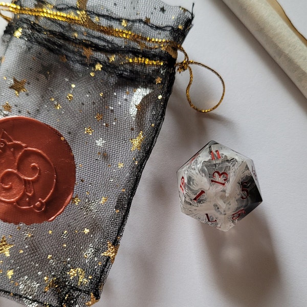 5d10 VAMPIRE BLOOD Dice Handmade Resin Single or Sets Made in Italy ...