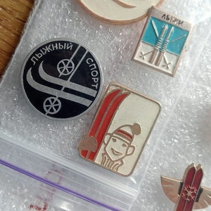 DDR Badges, Mystery Set of East German Pins, Original Vintage Pins, 10 ...