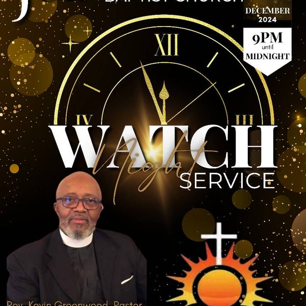 DIY Church Flyer Template for Canva Pastor Appreciation, Church ...