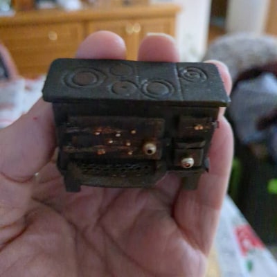 Victorian Cast Iron Cooking Stove 1900 Antique Kitchen. DIGITAL ...