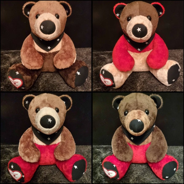 Best Dressed Bear Pattern, Buttons the Best Dressed Bear, Pattern PDF ...