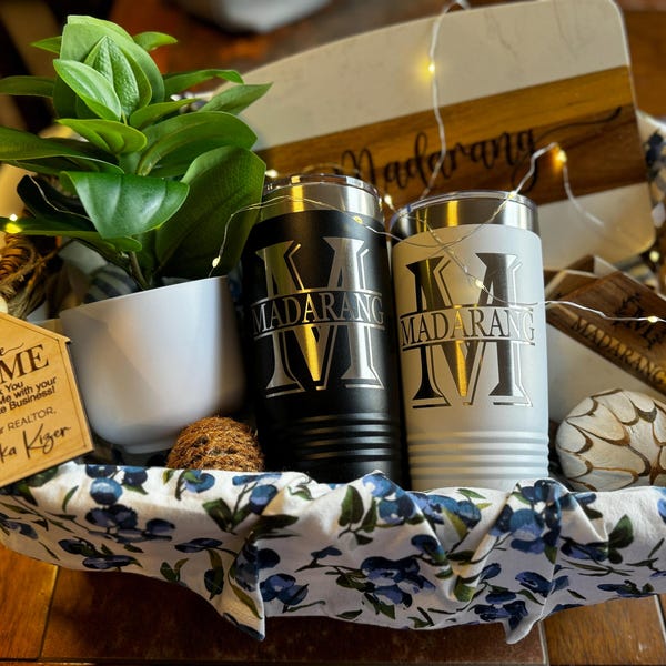 New Home Realtor Closing Gift Basket, Gift Basket for New Home Owner ...