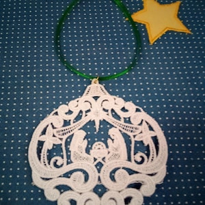 FSL Nativity Ornament Free Standing Lace Machine Embroidery Designs ...
