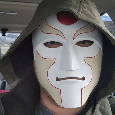 Amon 3D Printed Mask Raw Legend of Korra - Etsy