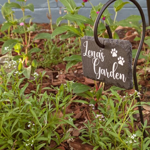 Pet Garden Marker, Pet Memorial, Memorial Garden, Garden Sign, Weather ...
