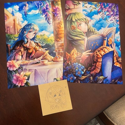 Fire Emblem Three Houses // FE3H // Flayn Print - Etsy