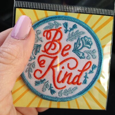 Be Kind Patch - Etsy