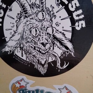 Insect Nun Black Metal Demon Back Patch - Etsy