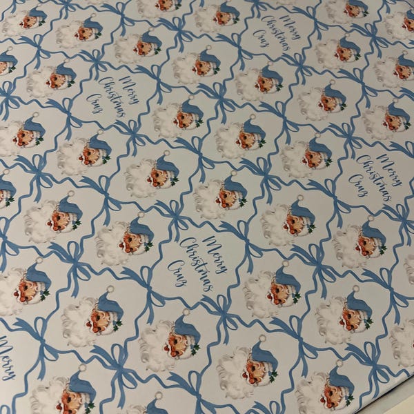 Personalised Boy's First Birthday Wrapping Paper, 1st Birthday Gift ...