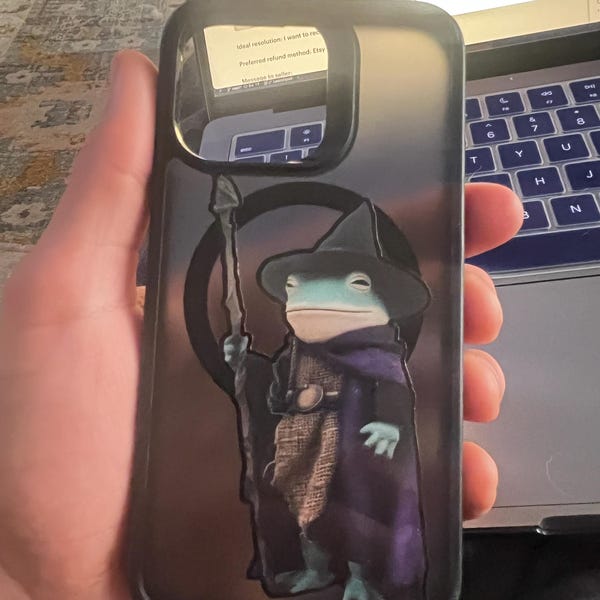 Do Not Claim to Be Whimsical the Frog Mage Meme 8x10 Print - Etsy