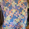 Handmade Quilt Celestial Fabric by Zen Chic for Moda 77x 89 double Bed ...