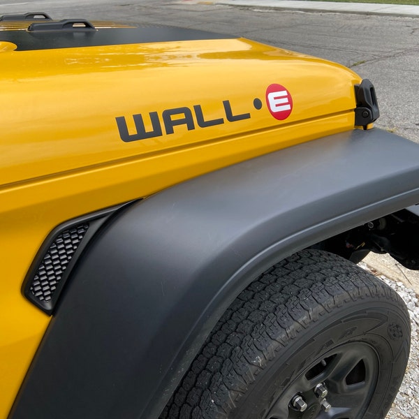 Wall-e Vinyl Decal /walle Car Decal/laptop Decal Disney Pixar - Etsy