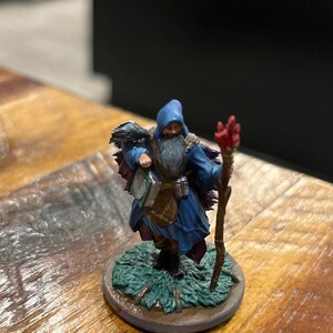 Merlin the Wizard Dnd Miniature king Arthur Miniatures - Etsy