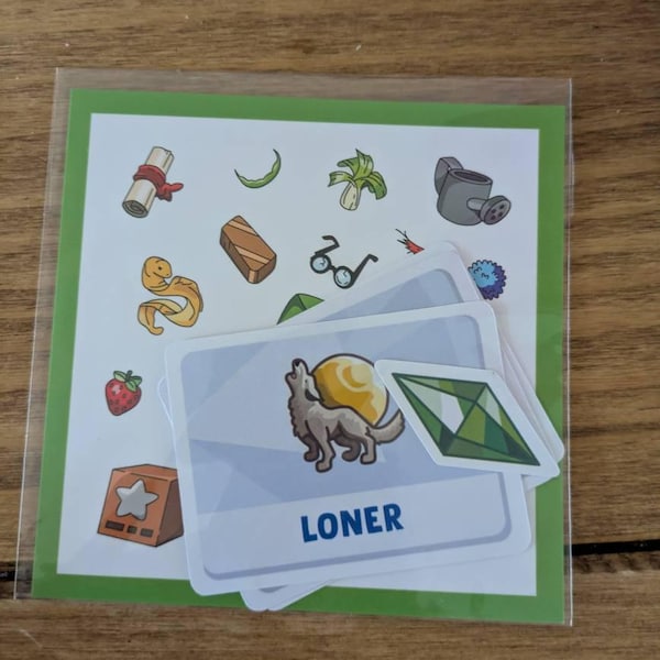 Sims 4 Trait Stickers - Etsy