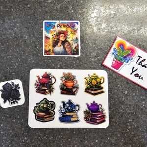 Sticker Stickers Colouring Coloring Kids Adult Color Activity DIY ...