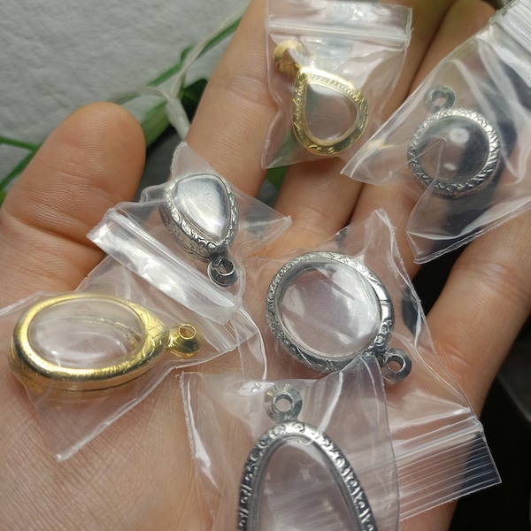 6 MICRO Pendants for Tiny Neckace Design and Craft Jewelry Projects ...
