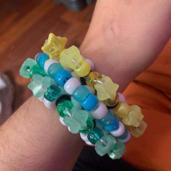 Custom Character Kandi Cuffs | 3D Cuff | Anime | Cartoons | Customized ...