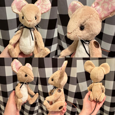 Plush Mouse Sewing Pattern and Instructions. - Etsy