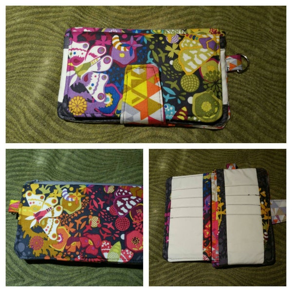 Swoon Patterns: Pearl Wallet Clutch - PDF Vintage Wallet Bifold ...