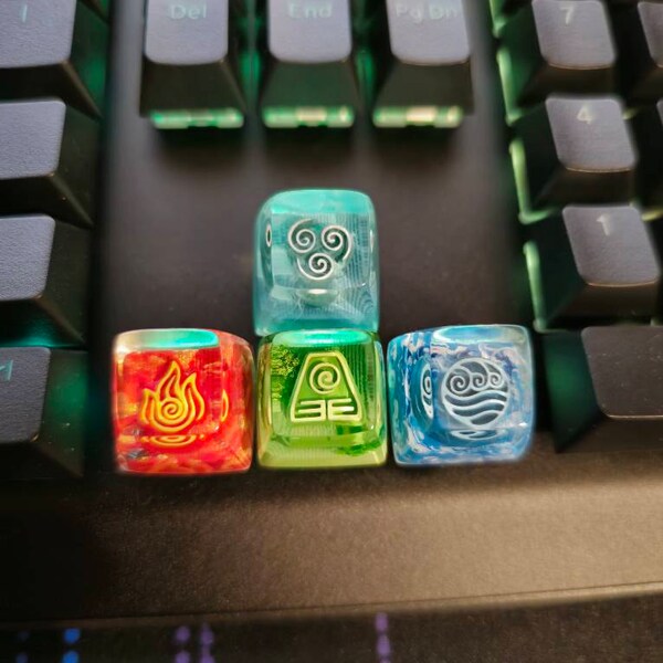 Custom Keycap, Custom Spacebar Keycap, Character Custom Keycap, Artisan ...