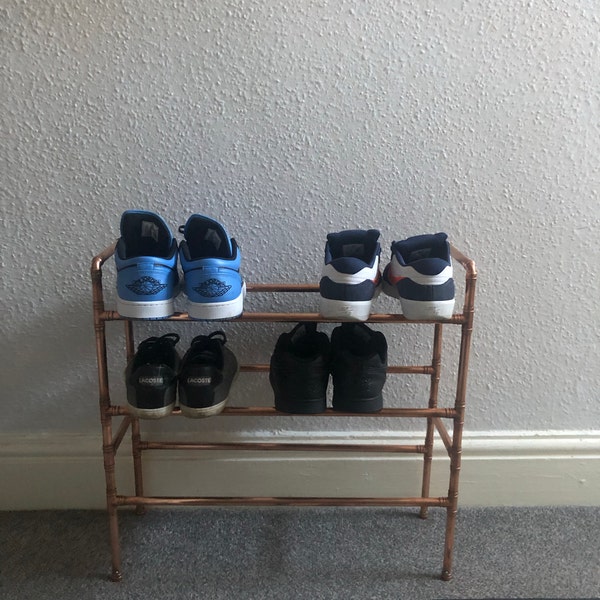 Copper Shoe Rack - Etsy