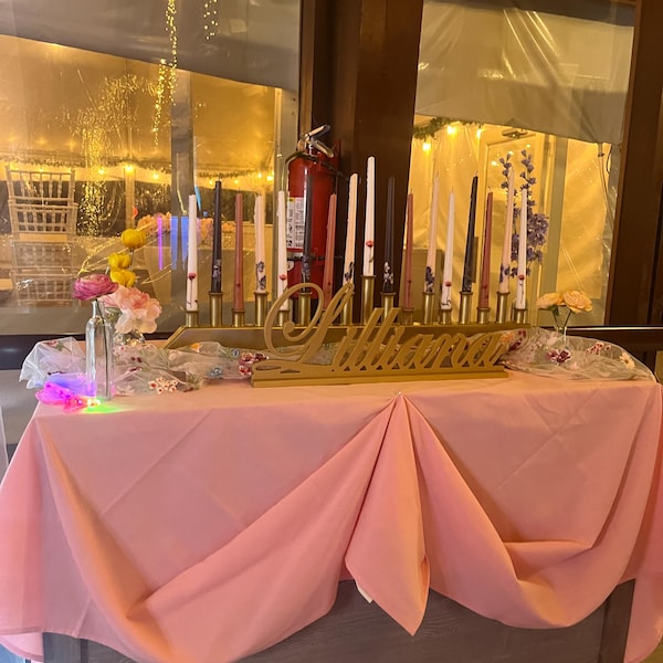 Wooden Alphabet Letters Set, PAINTED Wooden Letters, Wall Hanging ...