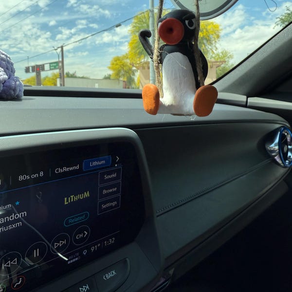 Angry Pingu Keychain | Homemade | Clay - Etsy