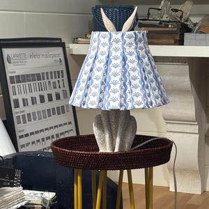 Box Pleat Yellow Plaid Lampshade | 100% Cotton - Etsy
