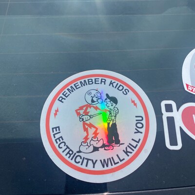 Cow UFO Funny Sticker Custom UFO Glossy Vinyl Decal Sarcasm Humor for ...