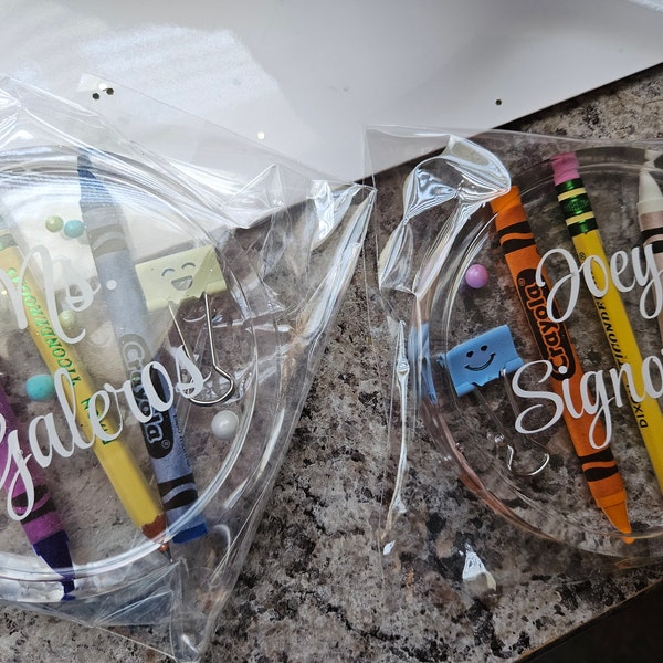 Personalized Teacher Appreciation Coaster, Gift for Teacher, Teacher ...