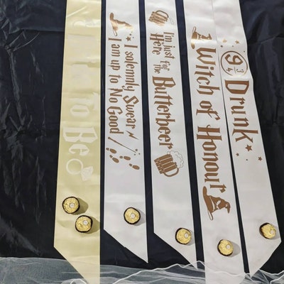 Witches Themed Sashes Hen Party Bachelorette - Etsy