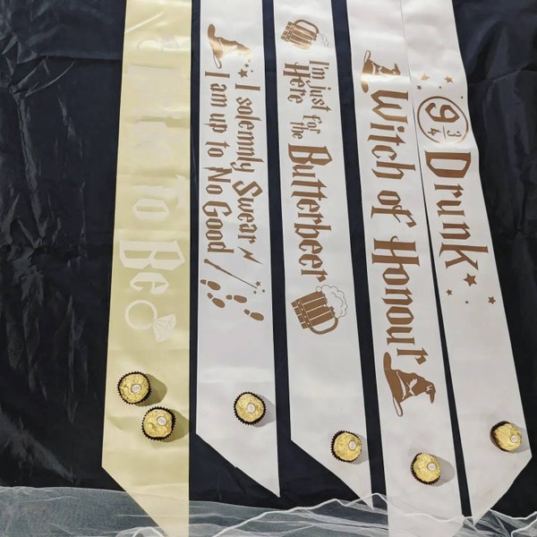 Witches Themed Sashes | Hen Party | Bachelorette - Etsy